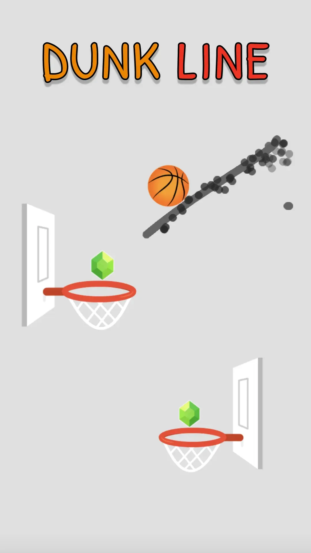 Dunk Line - Play Online for Free on TimepassGames!
